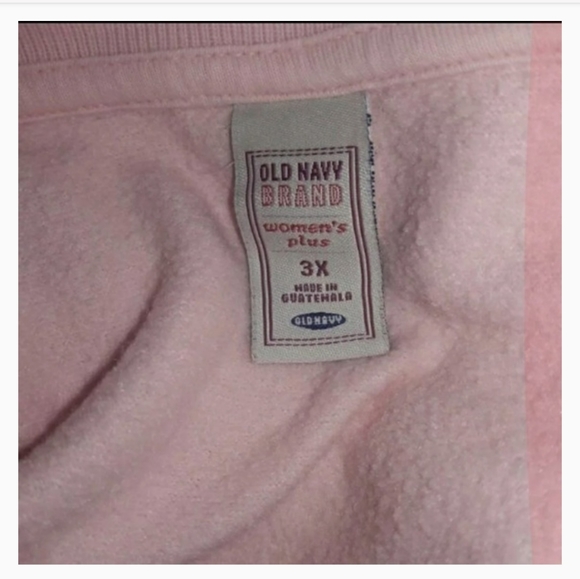 Old Navy | Jackets & Coats | Old Navy Brand Womens Pink Sweat Jacket ...